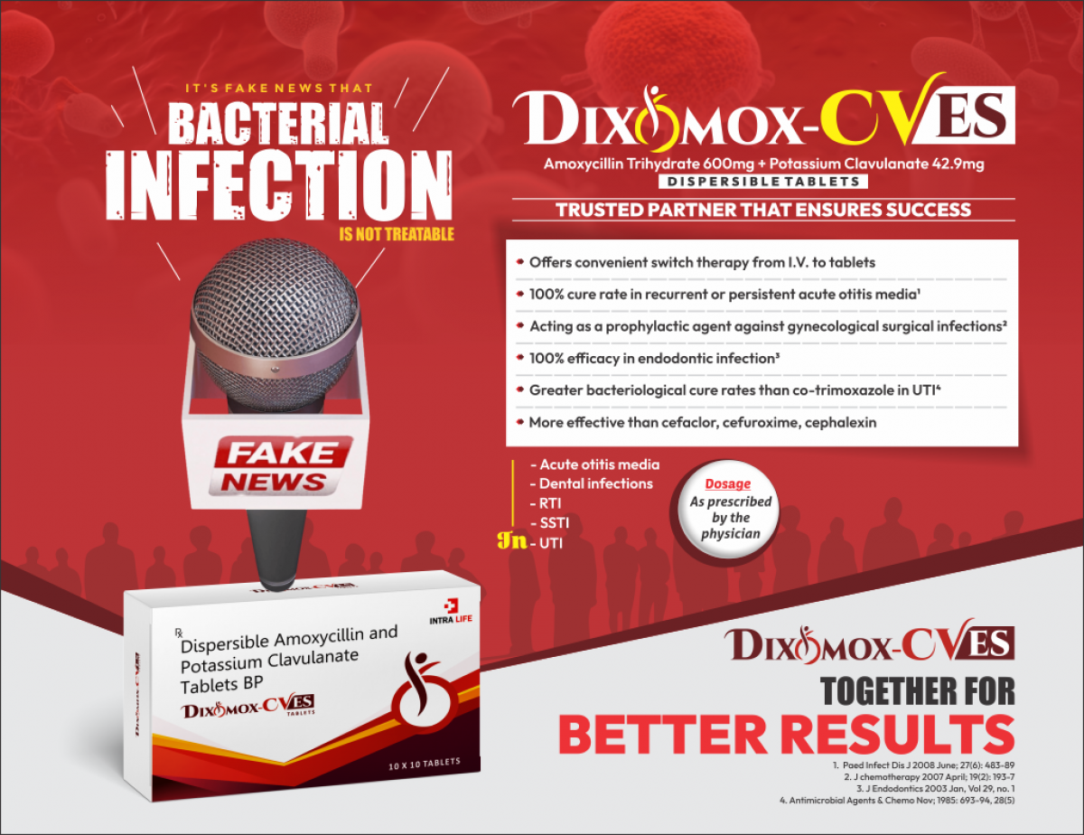 DIXOMOX-CV ES Tab | Amoxycillin & Clavulanic Acid Supplier